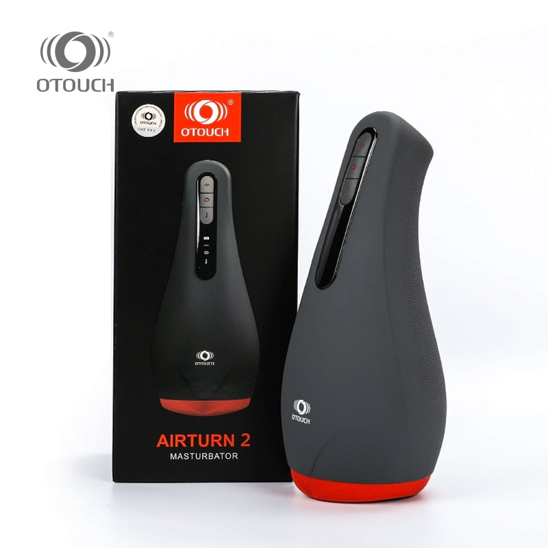 OTOUCH Men Masturbator Automatic Vibration Sucking Machine Silicone Va ...